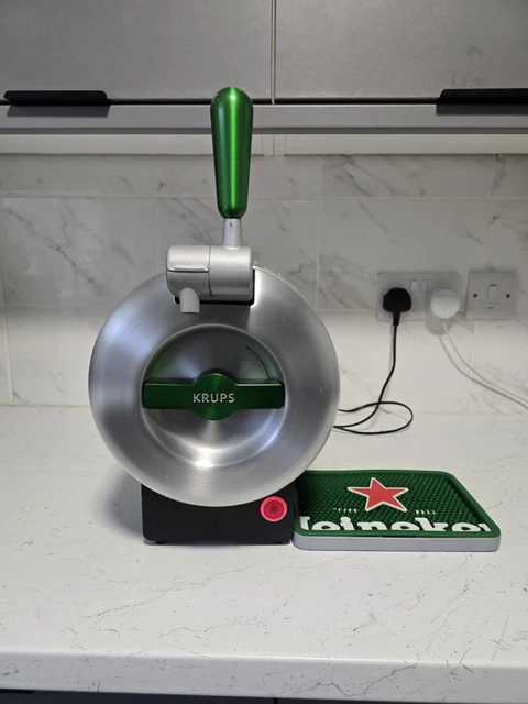 KRUPS THE SUB Beer Dispenser - Heineken Limited Edition - Used £21.48 ...