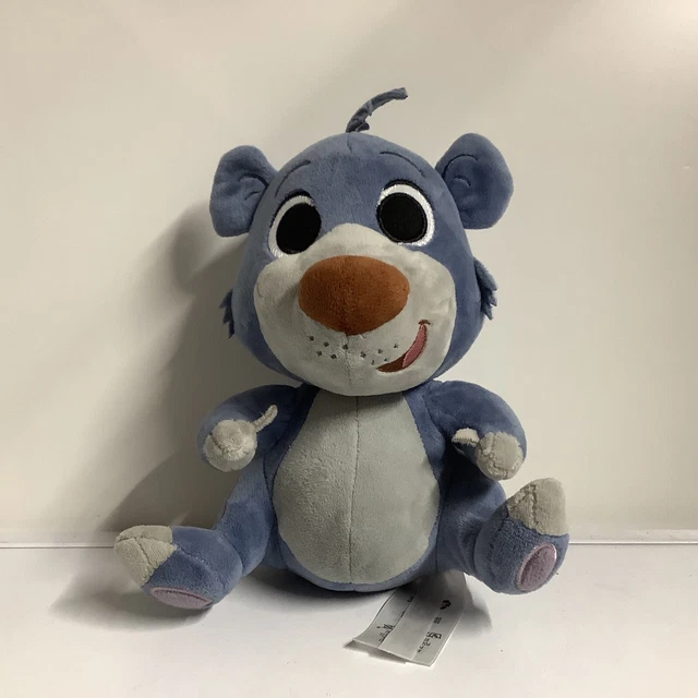 DISNEY STORE BABY Baloo Plush Soft Toy 9” The Jungle Book Stuffed Bear ...