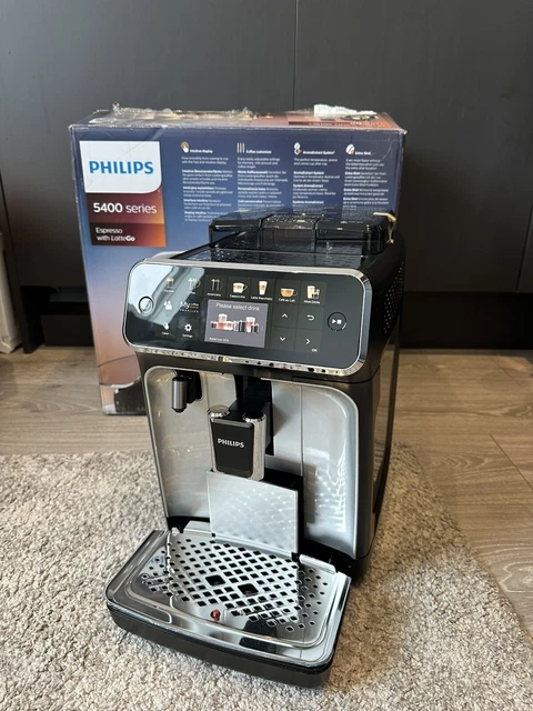 PHILIPS EP5441/50 LATTEGO Series 5400 Bean-to-Cup Fully Automatic ...