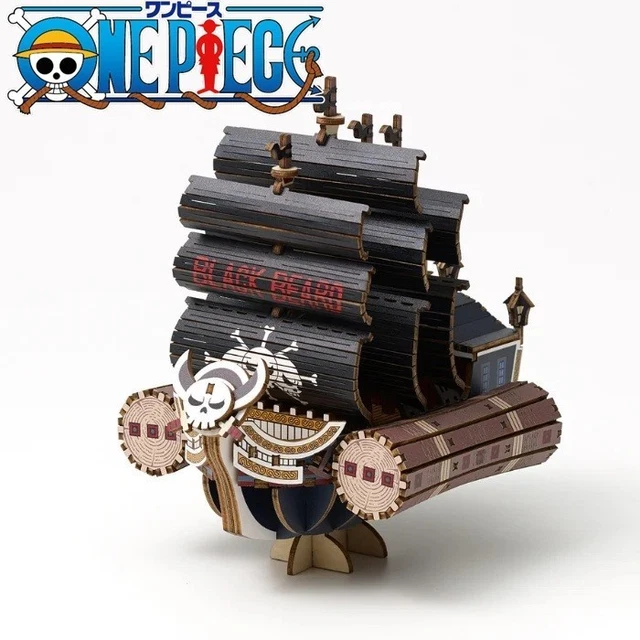 ONE PIECE BLACKBEARD'S Sword by Xebec 3D Wooden Puzzle DIY Kit from ...