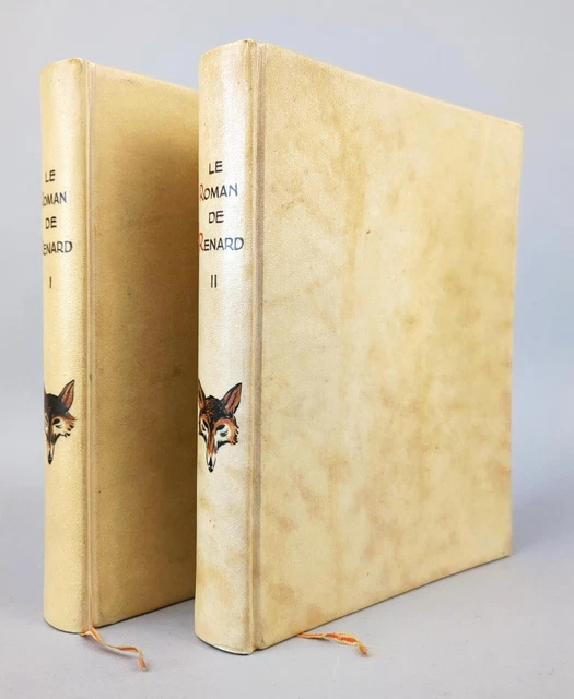 LE ROMAN DE Renard Illustré Par André Collot 2/2 Ex. Num. Reliure Velin 1944 EUR 75,00 - PicClick IT