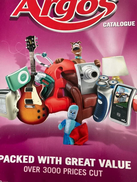 ARGOS CATALOGUE 2008 summer/spring 1800 pages £24.50 - PicClick UK