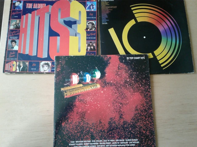 NOW THAT'S WHAT I call music 13 & Hits 3,10.vinyl lps. 1980s £9.00 ...