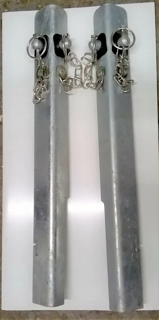 IFOR WILLIAMS FLATBED Trailer Genuine Replacement Rear Corner Posts Set ...