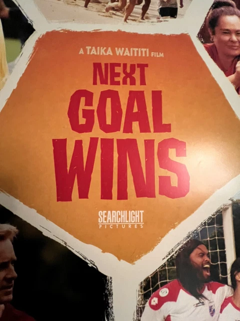 NEXT GOAL WINS 2023 Original Movie Poster V2 One Sheet high Definition ...