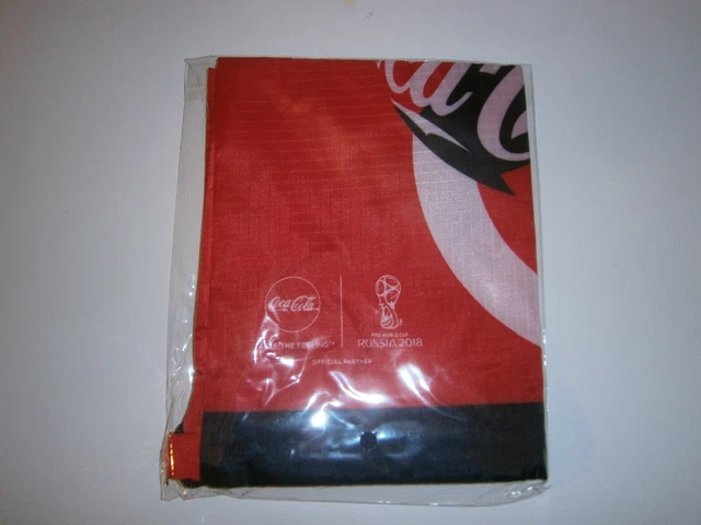 COCA COLA OFFICIAL Licensed FIFA World Cup Russia 2018 Bag Case Promo ...