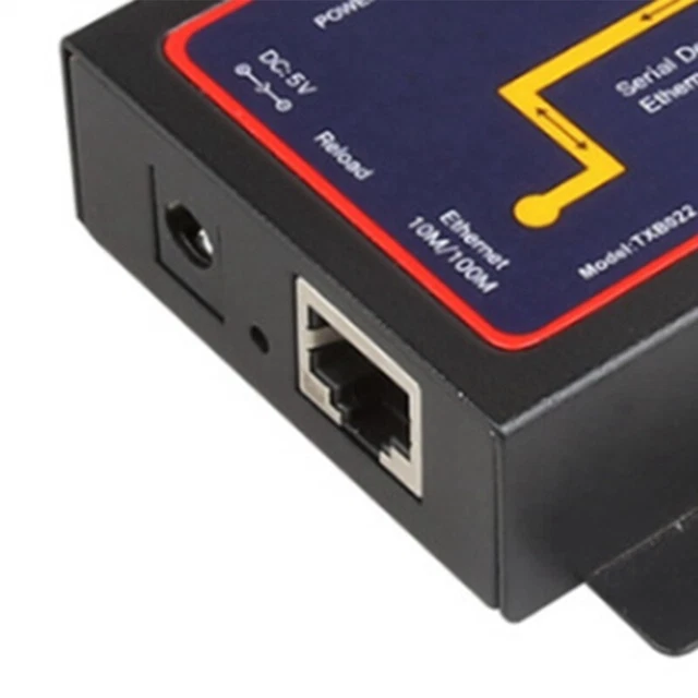 2X INDUSTRIEL MODBUS série RS232 RS485 RS422 vers Ethernet ...