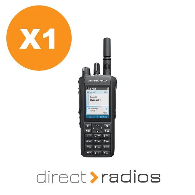 MOTOROLA R7 FULL Keypad Capable Digital Two way radio Walkie Talkie ...