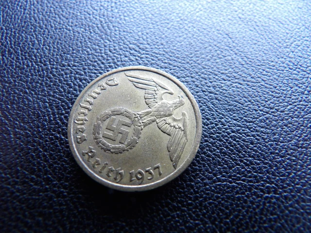 RARE OLD WWII Antique Germany 1937 A 3rd Reich SS Nazi Eagle 10 ...