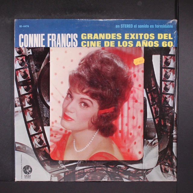 CONNIE FRANCIS: GROSSE Filmhits der Jahre 60 MGM 12" LP 33 RPM Sealed ...