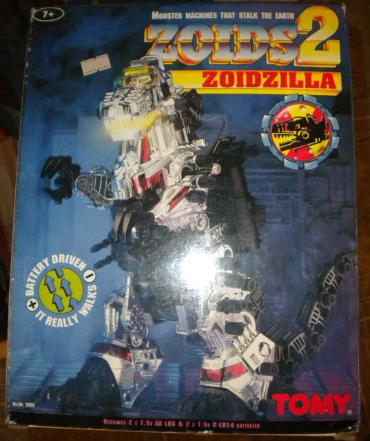 ZOIDS 2 ZOIDZILLA Godzilla Tomy 5952 Mib Nuova Vintage Ultra Raro EUR ...