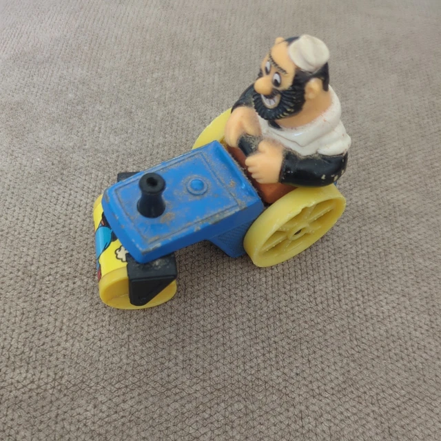 RARE VINTAGE BLUTO Steam Roller (Popeye) Matchbox Lesney Character ...
