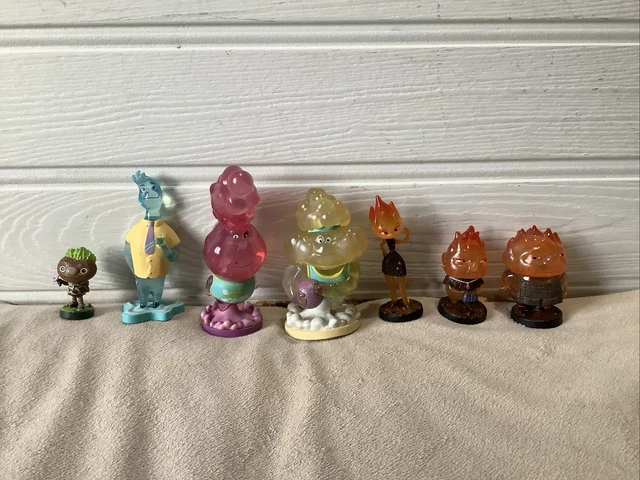 DISNEY STORE PIXAR Elemental Deluxe Figure Toy 7 Pieces Toy Figures £12 ...