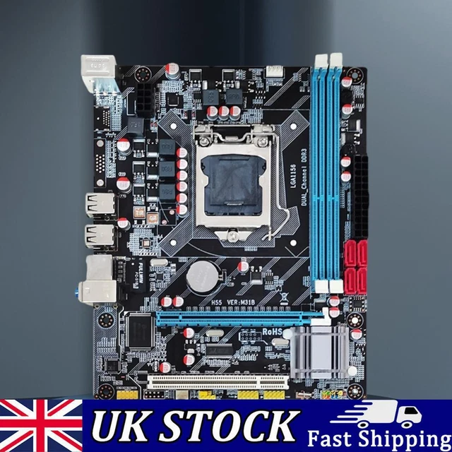 LGA1156 DESKTOP MOTHERBOARD 16GB RAM DDR3 Memory PC Mainboard 1600MHz for I3 530 £27.79 ...