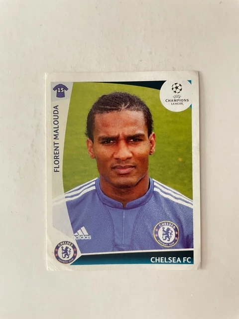 FIGURINA CHAMPIONS LEAGUE PANINI 2009/10 CHELSEA MALOUDA n 220 OTTIMA ...