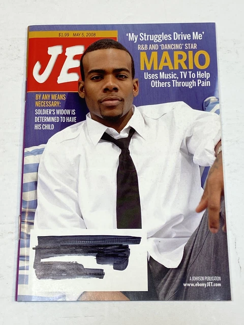 JET MAGAZINE MAY 5 2008 Mario Singer Leona Lewis Peaches Herb Laurence ...