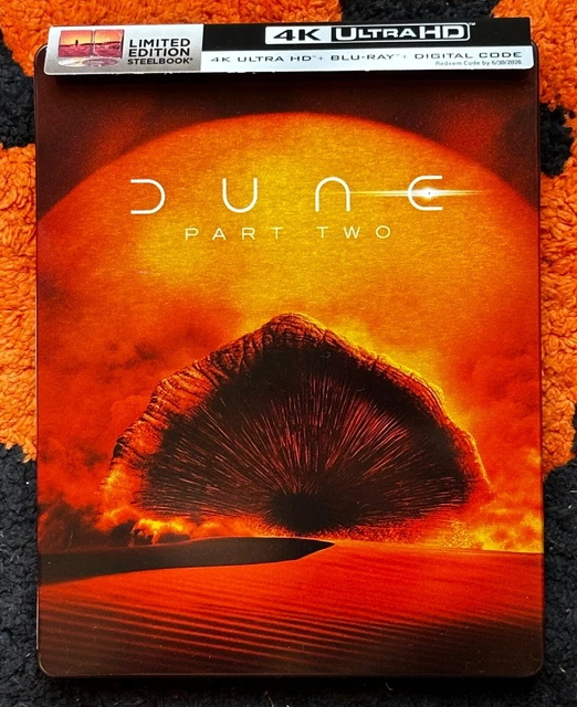 DUNE PART TWO STEELBOOK 4K Ultra HD Blu-ray + Blu-ray! WALMART ... DUNE PART TWO STEELBOOK 4K Ultra HD Blu-ray + Blu-ray! WALMART ...