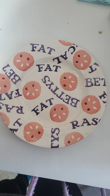 EMMA BRIDGEWATER BETTYS Fat Rascal 8.5" Plate now Discontinued £10.50 ...