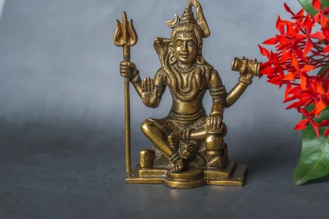 6 INCHES LORD Shiva,deity Shiva,Hare Krishna,Spiritual things,Holy ...