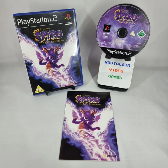 THE LEGEND OF Spyro: A New Beginning PlayStation 2 PS2 Game Complete ...