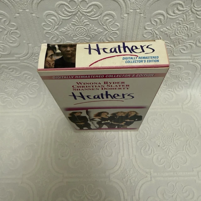 1997 HEATHERS COLLECTOR'S Edition VHS Tape Christian Slater Winona ...