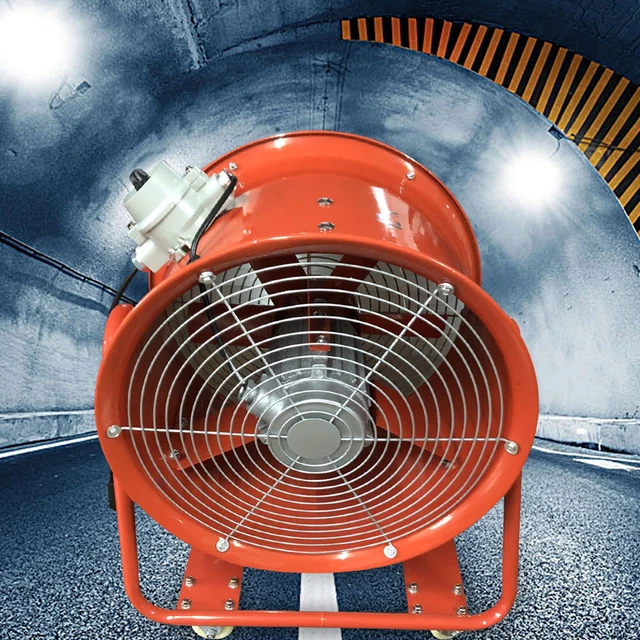 ATEX PORTABLE VENTILATOR Axial Blower Workshop Extractor Industrial Fan ...