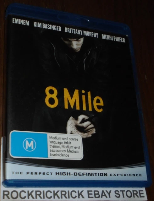 8 MILE BLU-RAY Eminem, Kim Basinger, Brittany Murphy, Mekhi Phifer EUR ...