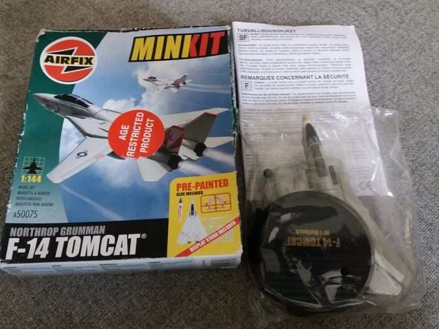 AIRFIX MINIKIT F-14 Tomcat Northrop Grumman Kit Modellino 1:144 NUOVO ...