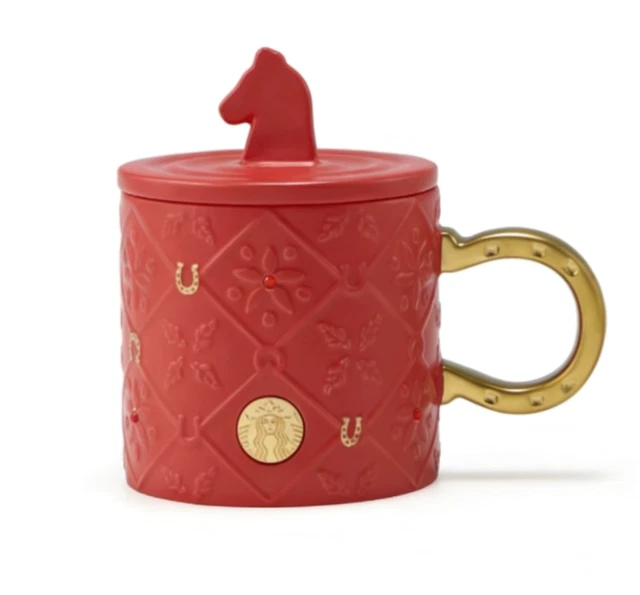 STARBUCKS 2026 CHINESE New Year of the Horse Limited Edition 14oz Red ...