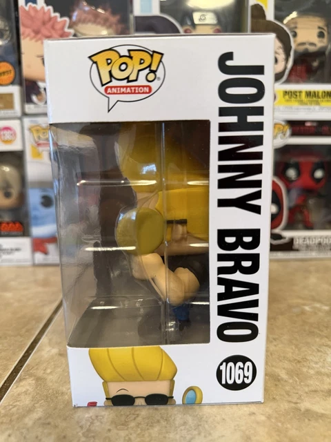 FUNKO POP! CARTOON Network: #1069 Johnny Bravo w/Pop Protector £10.74 ...