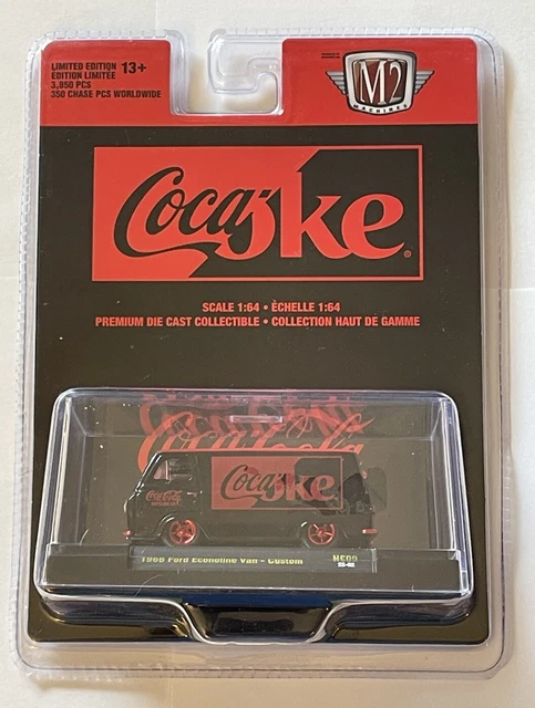 M2 MACHINES COCA-COLA Coke 1966 Ford Econoline Van Custom CHASE 350 Pcs ...