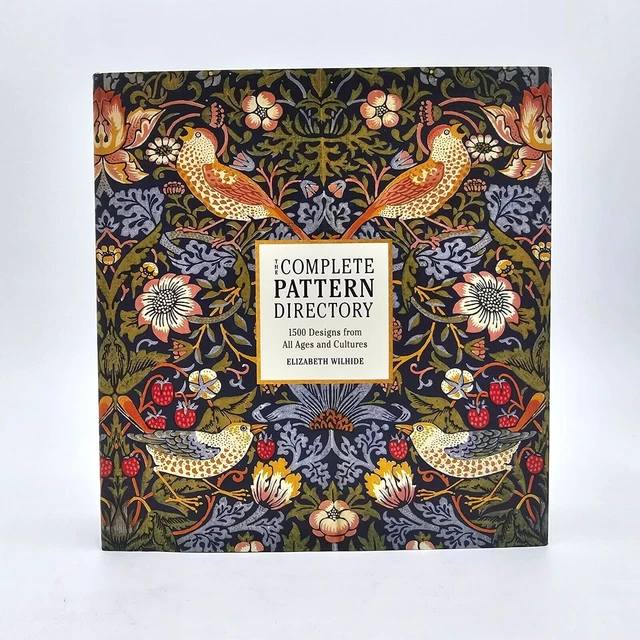 THE COMPLETE PATTERN Directory Book - 1500 Designs - Elizabeth Wilhide ...