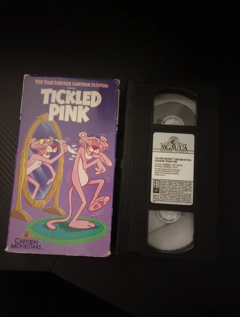 VHS - PINK Panther Tickled Pink - Great Condition £4.67 - PicClick UK
