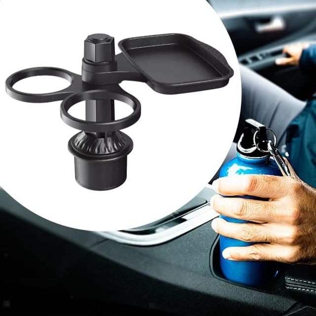 CAR TRAY EXPANDER with Two Cup Holder Multipurpose Simple Assembly for ...