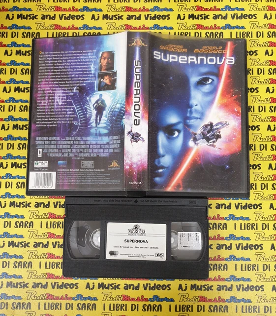 VHS*FILM SUPERNOVA JAMES spader angela bassett robert forster 2000 mgm ...