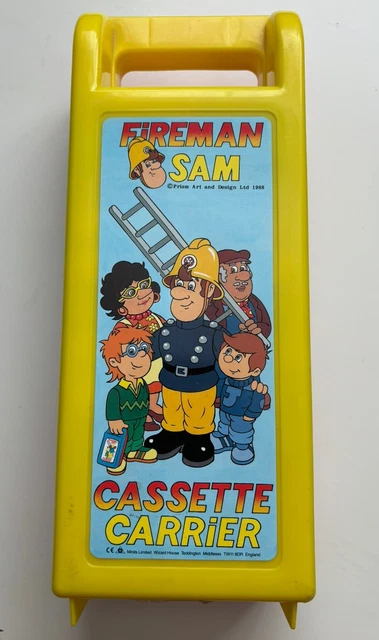 FIREMAN SAM CASSETTE Storage Vintage £14.99 - PicClick UK