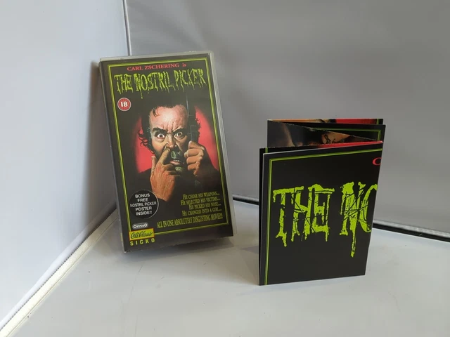THE NOSTRIL PICKER / VHS / Vipco / Horror / Sicko Slasher Includes ...