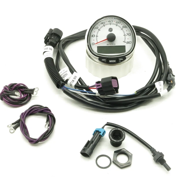 MERCURY SPEEDOMETER 79-8M0059077 SmartCraft SC 1000 Geschwindigkeit 80 ...