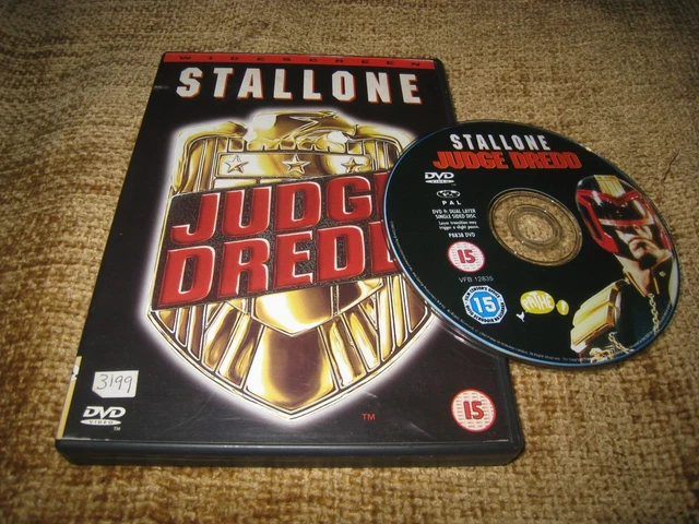 JUDGE DREDD WIDESCREEN Used Sylvester Stallone Nineties Sci-Fi Action ...