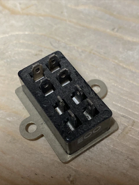 5X 8 PIN PAINTON JONES PLUG CONNECTOR Chassis Mounting Base Socket ...