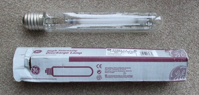 GE LIGHTING 47963 Lucalox 400W Sodium High Pressure Lamp E40 LU400/HO/T ...