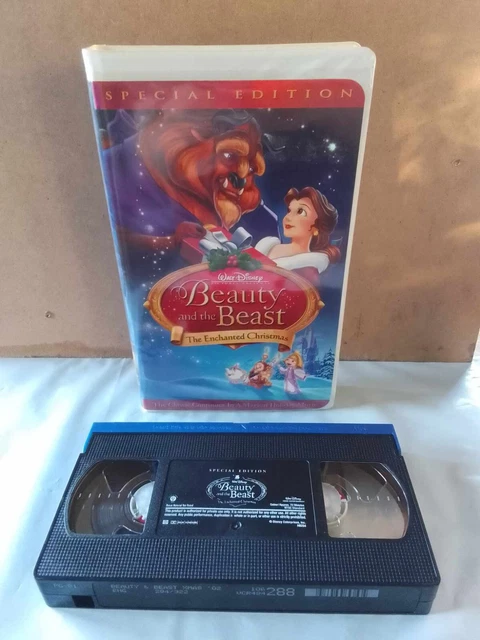 BEAUTY AND THE Beast: The Enchanted Christmas (VHS, 2002) Special ...