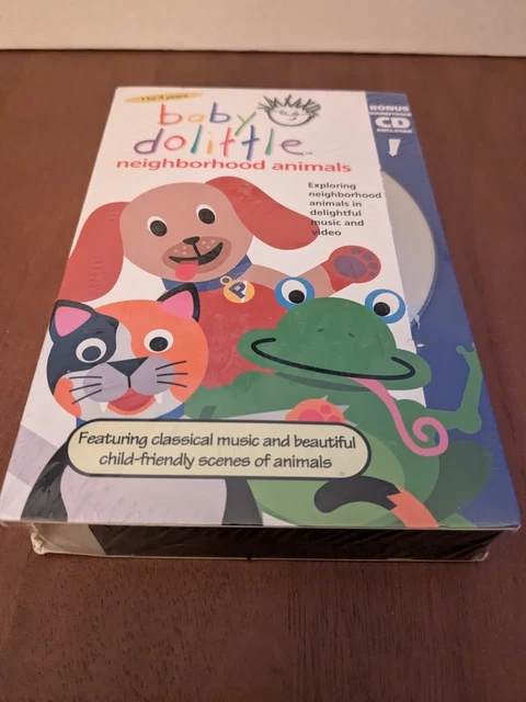BABY EINSTEIN - Baby Dolittle Neighborhood Animals VHS 2001 Children’s ...