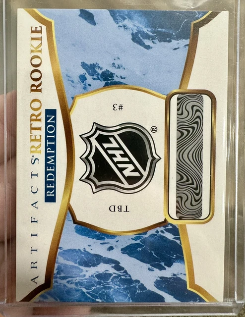 2023-24 UD ARTIFACTS Retro Rookie Redemption Adam Fantilli #REDR-3 Blue ...