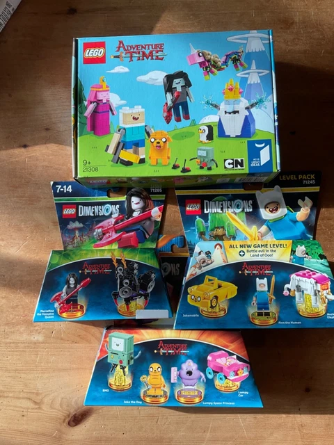 LEGO IDEAS: ADVENTURE Time Bundle NEW. Includes 21308, 71245, 71246 and ...