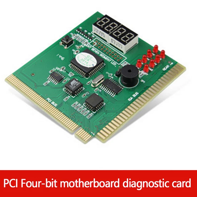 PCI & ISA Motherboard Tester Diagnostics 4-Digit Computer Mother Board ...