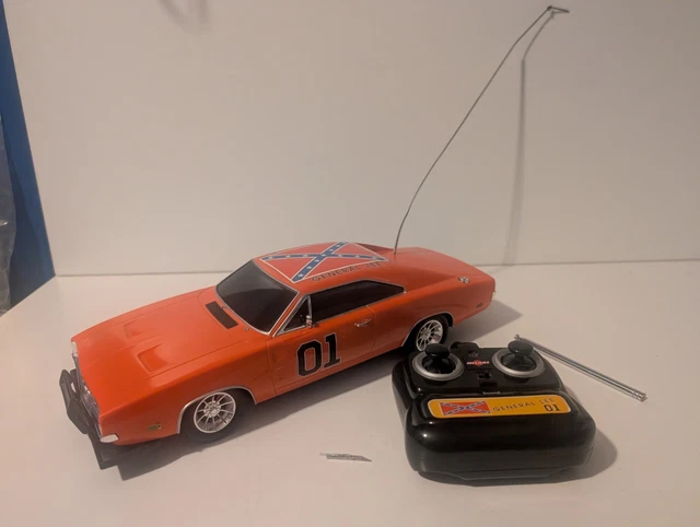 RARE LARGE RC Dukes of Hazzard CAR Boxed . lights and sounds Dixie horn ...
