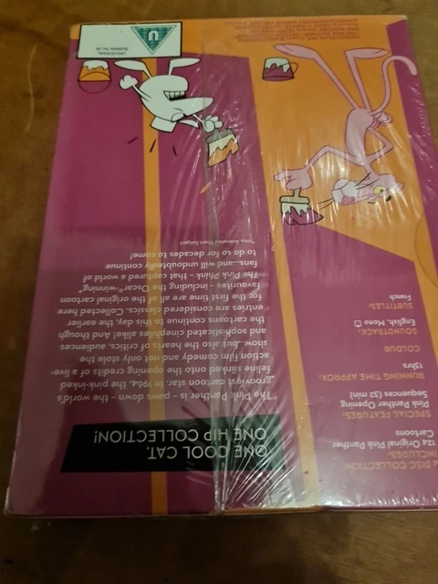 THE PINK PANTHER COMPLETE CARTOON COLLECTION DVD BOXSET ALL 124 ...