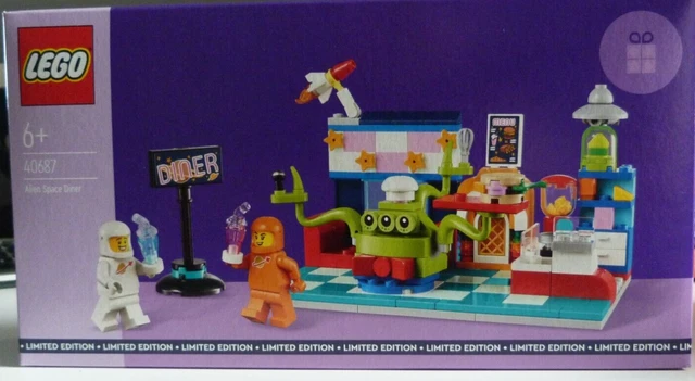LEGO 40687, ALIEN Space Diner, flambant neuf, scellé. EUR 27,25 ...
