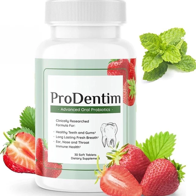 1-3PACK PRODENTIM SOFT Tablets Chewable Probiotic For Gums Teeth 30 ...